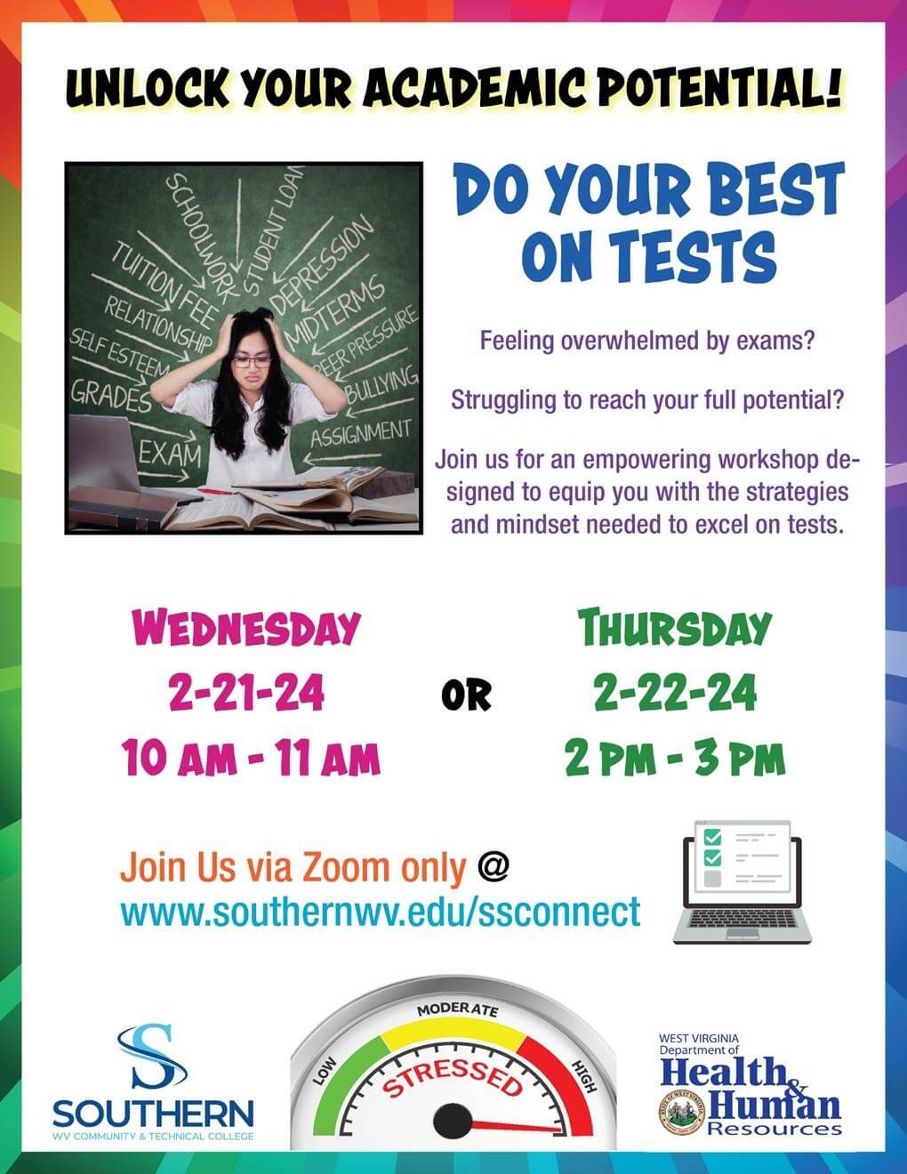 Do your best on test | Southern West Virginia Community and Technical ...