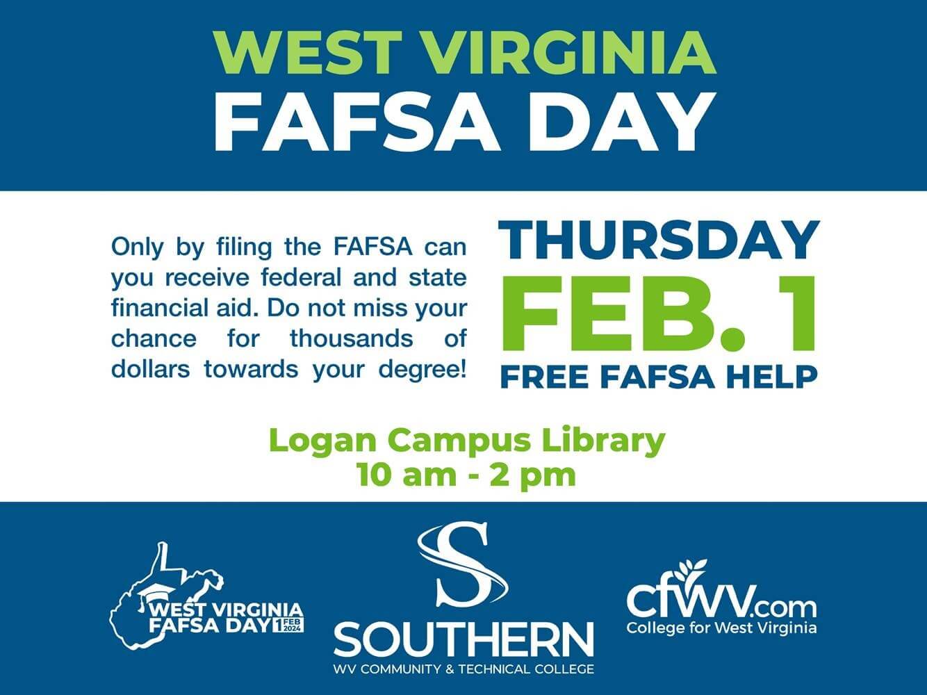 West Virginia FAFSA Day | Southern West Virginia Community and Technical College