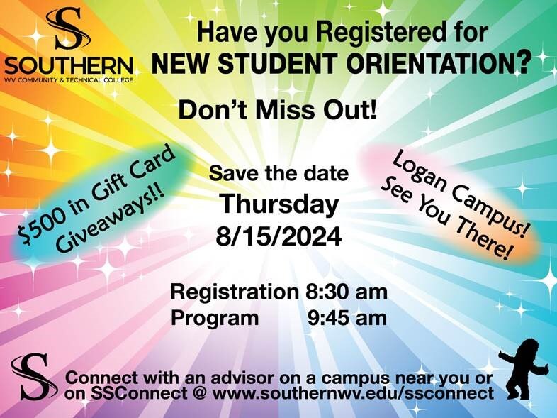 New Student Orientation | Southern West Virginia Community and ...