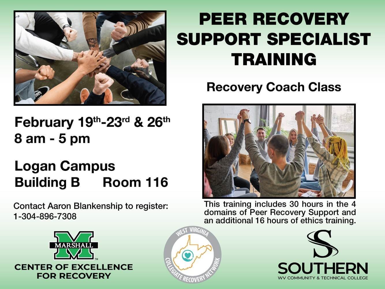 Collegiate Recovery Events | Southern West Virginia Community and Technical College