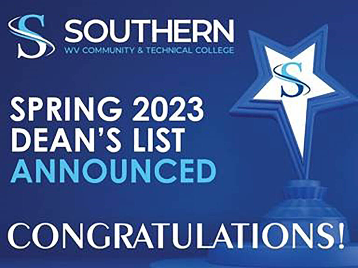 Southern Releases Spring 2023 Dean's List | Southern West Virginia Community and Technical College