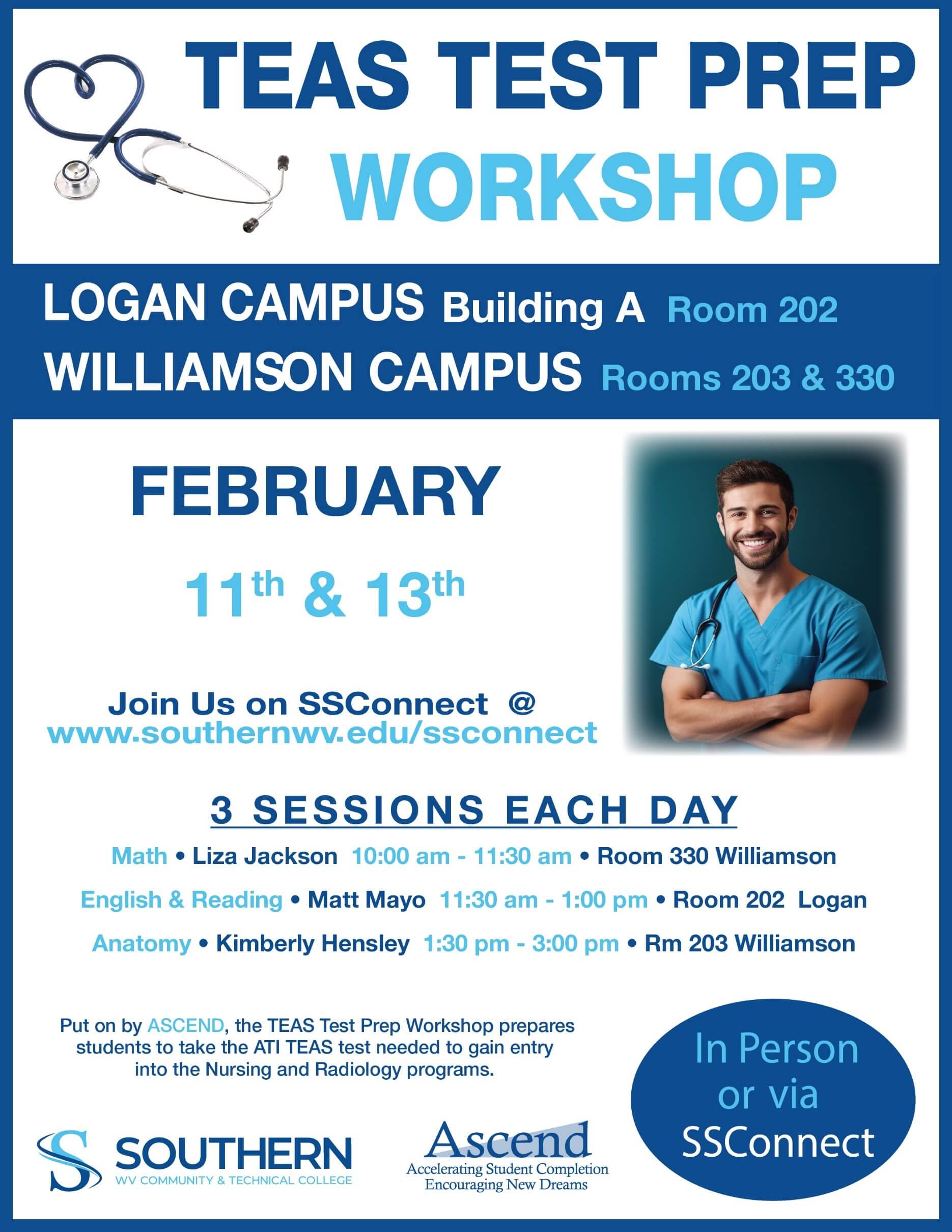 TEAS Test Prep Workshop | Southern West Virginia Community and ...